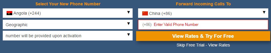 Angola Virtual Phone Number Enables Global Call Forwarding