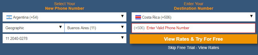 Argentina Virtual Phone Number Enables Global Call Forwarding to Any ...